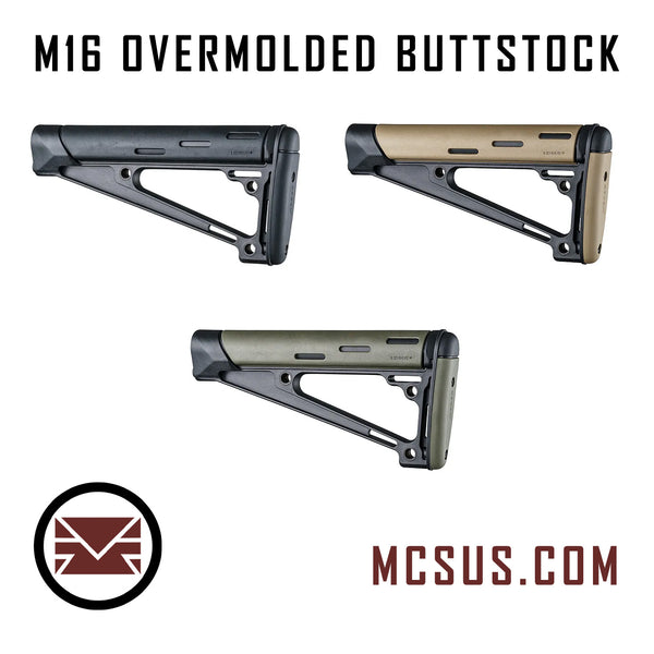 OverMolded Battle Rifle Air Buttstock – MCS