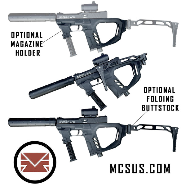 PDW Personal Defense Pistelle X-68 Body Kit – MCS
