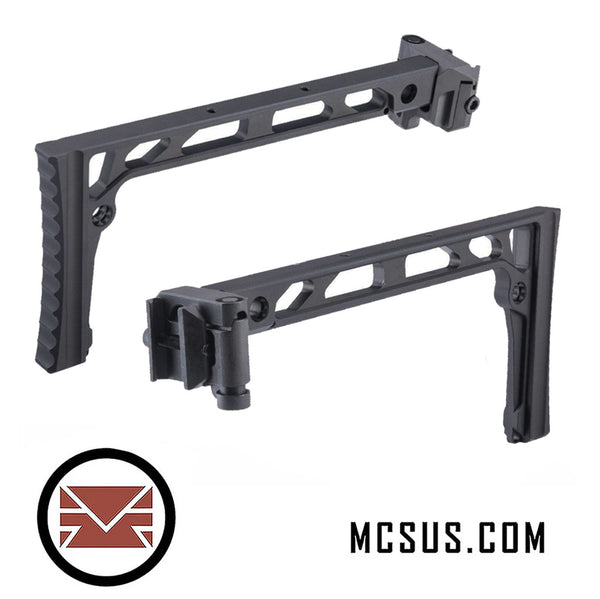 Skeletonized 1913 Picatinny Rail Folding Buttsstock – MCS