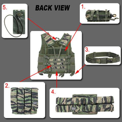 Australian Camo Strikeforce Tactical Modular Vest (Large Size) – MCS