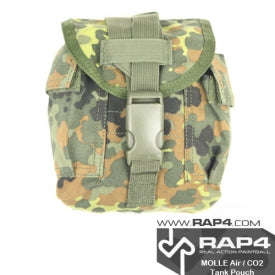 MOLLE Large Vertical Tank Pouch (German Flecktarn) Clearance Item – MCS
