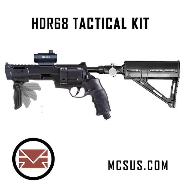 HDR68 TR68 Revolver Tactical With HPA Air Tank Buttstock Kit (Revolver ...