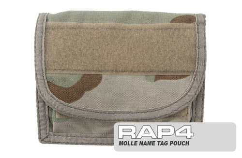 MOLLE Name Tag Pouch (Desert Camo) Clearance Item – MCS