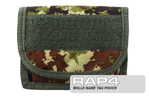 MOLLE Name Tag Pouch (Italian Camo) Clearance Item – MCS