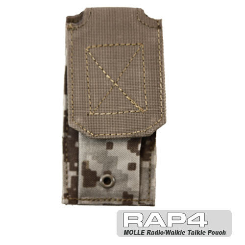 MOLLE Radio/Walkie Talkie Pouch (Desert Digital) – MCS
