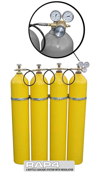 Bulk 4 Bottle Cascade System with Regulator – MCS