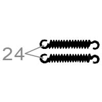 #24 Charging Handle Spring (2x) – MCS