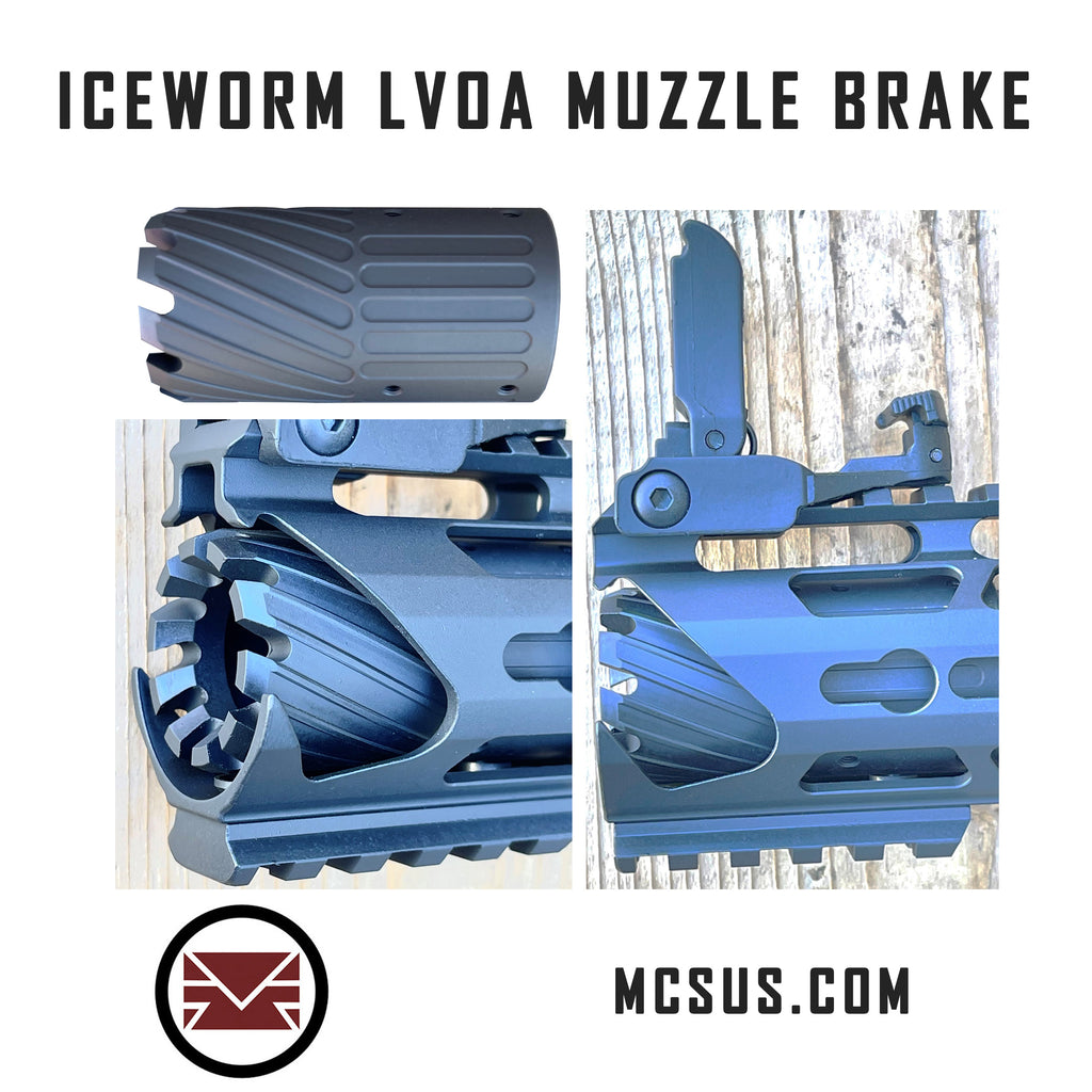 LVOA ADJUSTAbLE MUZZLE Brake (7/8 muzzle threads) – MCS