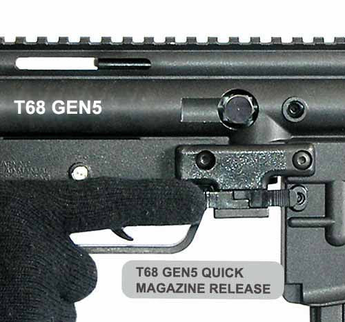 T68 Gen5/Milsig Paintball Gun Quick Magazine Release – MCS