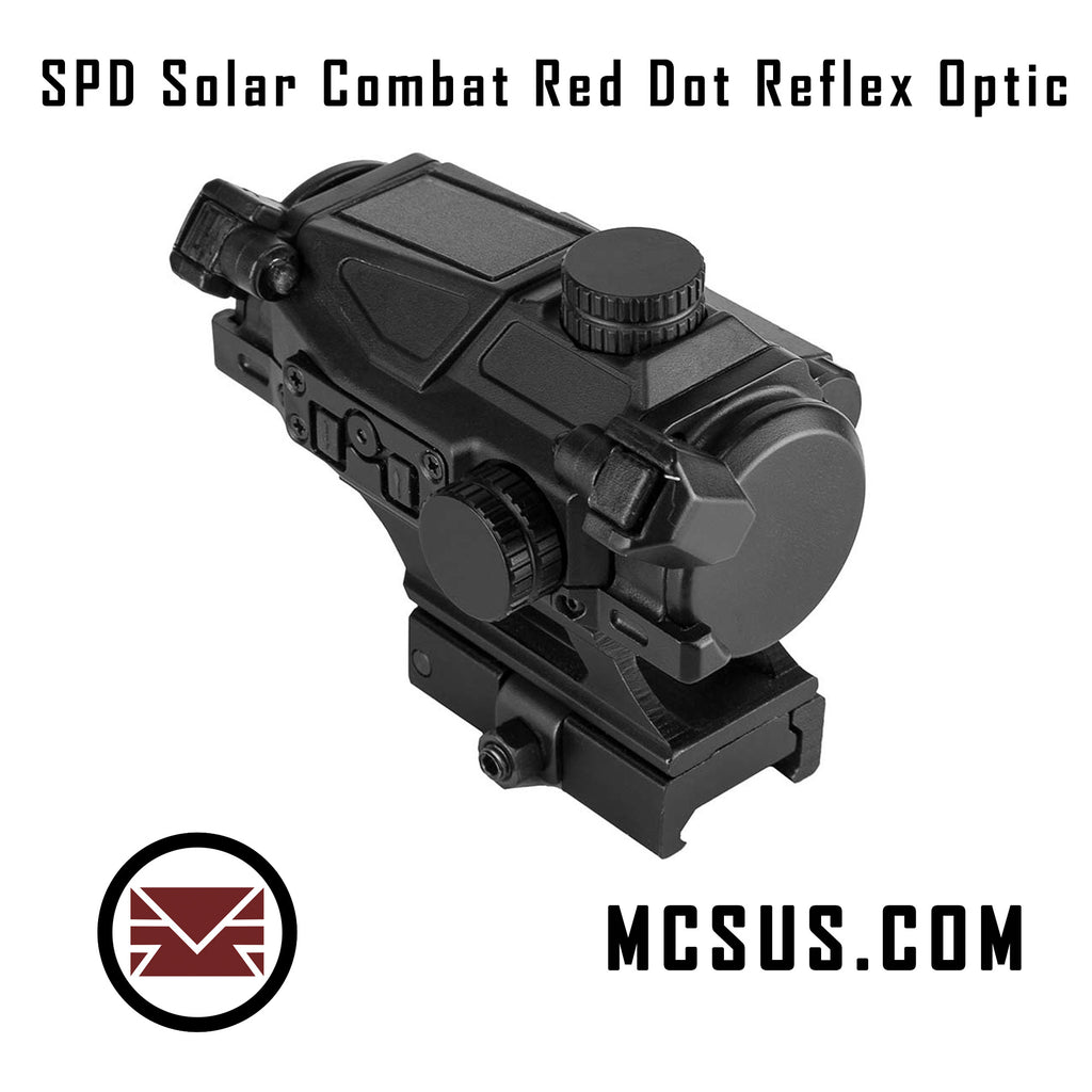 VISM SPD Solar Combat Red Dot Reflex Optic – MCS