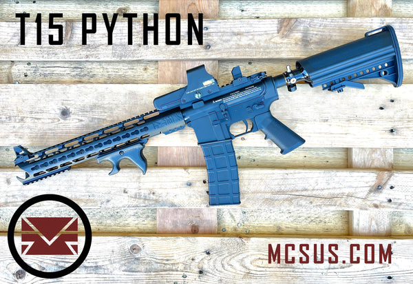 Custom T15 Python Paintball Gun – MCS