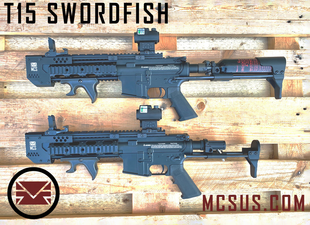 Custom T15 Swordfish Paintball Gun – MCS