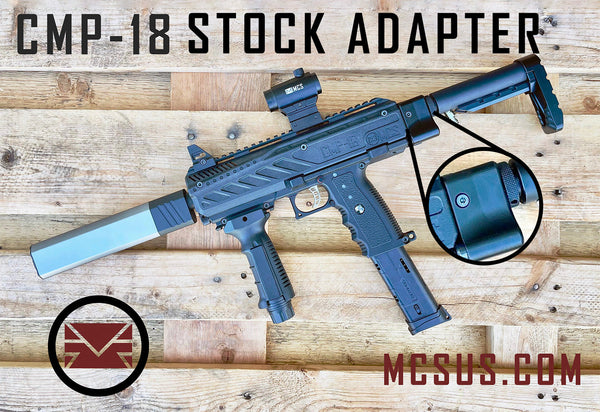 Gen2 CMP-18 Air Through Buttstock Adapter For Tippmann Tipx Pistol – MCS