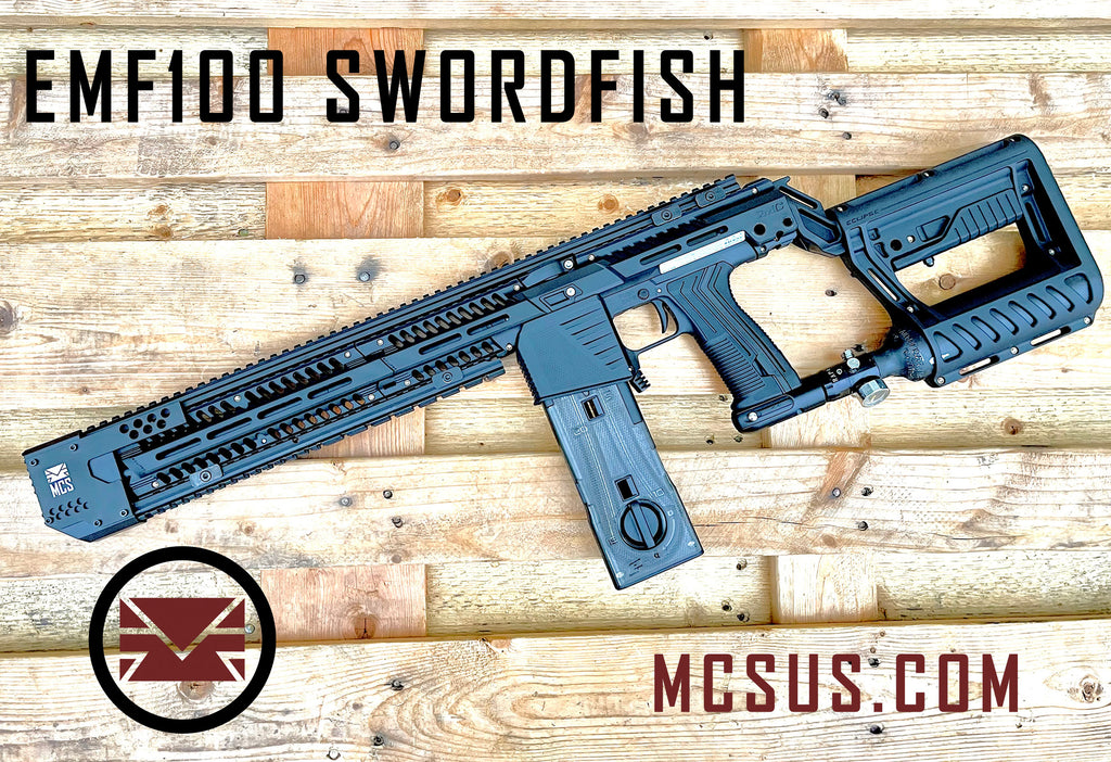 EMF100 MG100 And Tacamo Vortex Swordfish Rail System – MCS