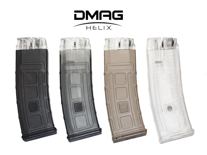 Helix Magazine with Shaped Projectile Spring – MCS