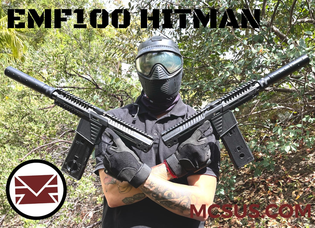 Hitman Dual MG100 EMF100 Custom Paintball Pistol – MCS