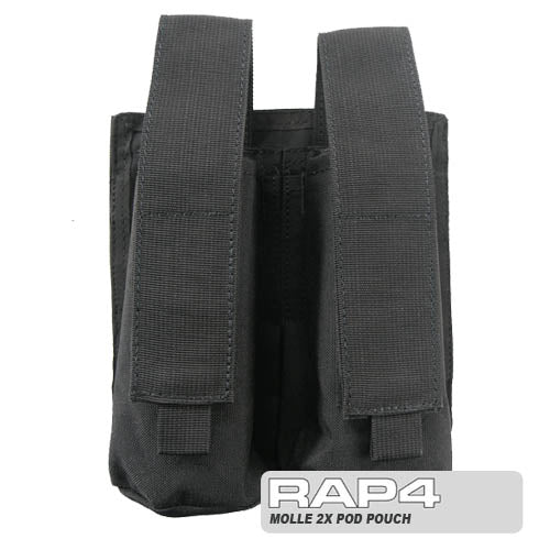 BLACK MOLLE Double Pod Pouch – MCS