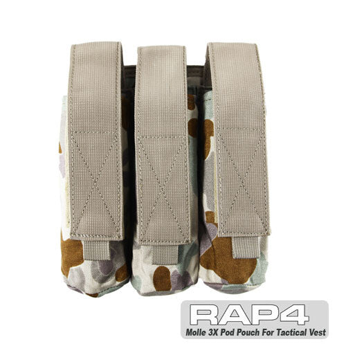 MOLLE Triple Pod Pouch – MCS