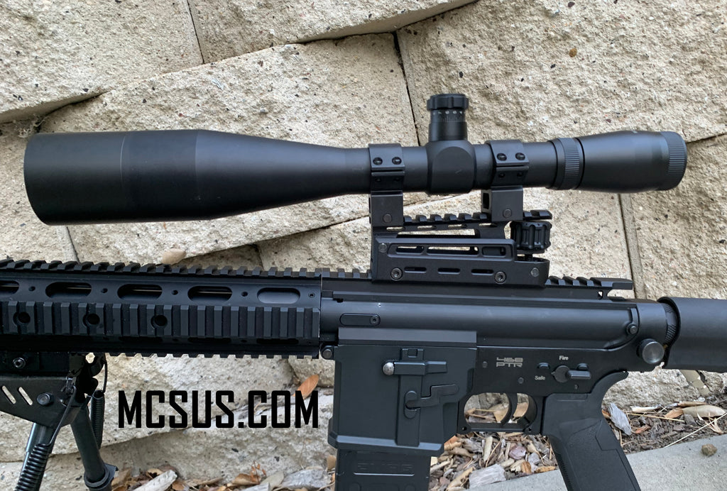 Long Range Adjustable Paintball Drop Compensator Adaptive Rail Mount – MCS