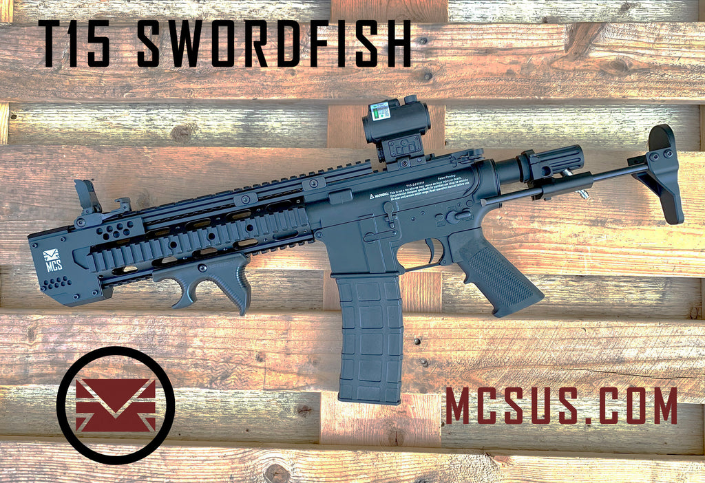 Custom T15 Swordfish Paintball Gun – MCS