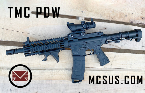 Custom Tippmann PDW TMC Paintball Gun (.68 Cal) – MCS